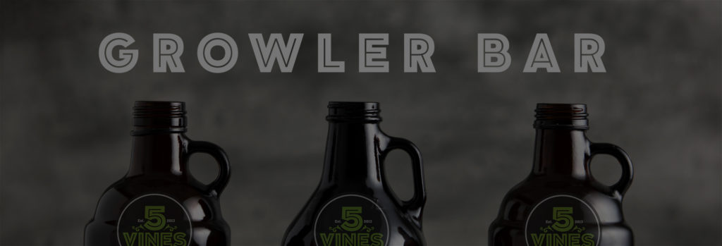 Growler Bar at 5Vines in South Calgary